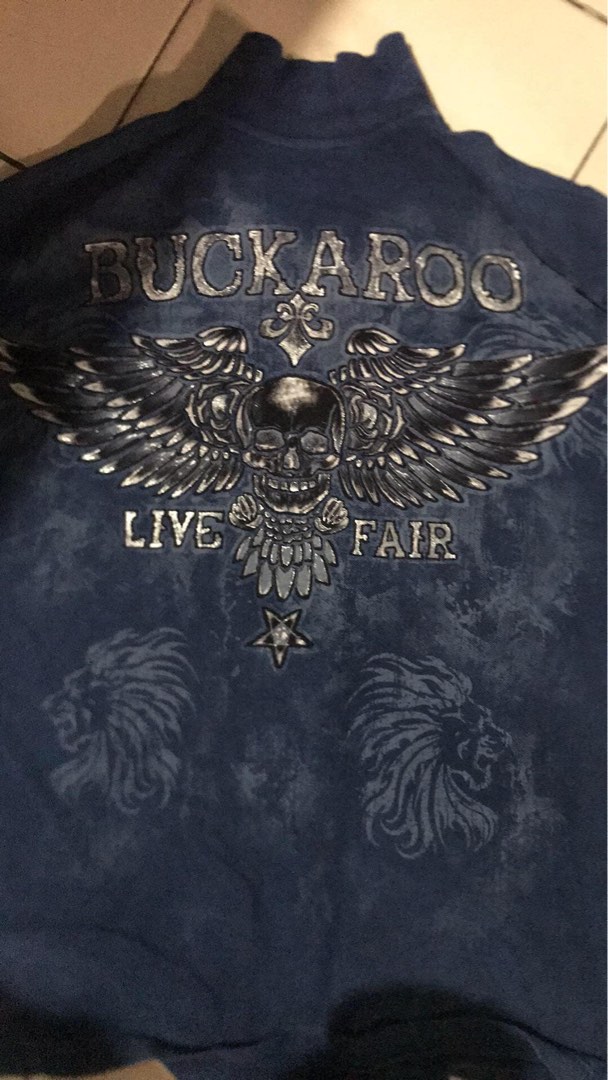 BUCKAROO Y2k not affliction, Men's Fashion, Tops & Sets, Tshirts & Polo ...