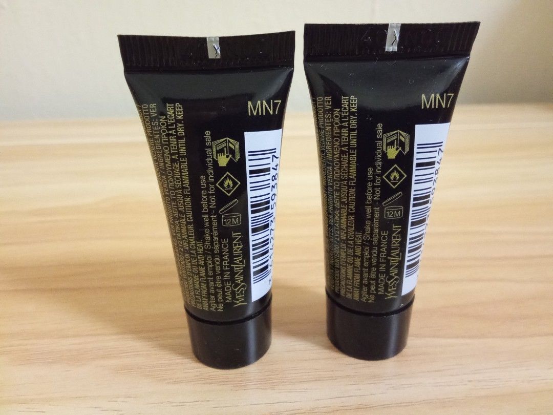 Bundle YSL Perfume Vial 1.2ml & YSL All Hours Foundation MN7 5ml ...