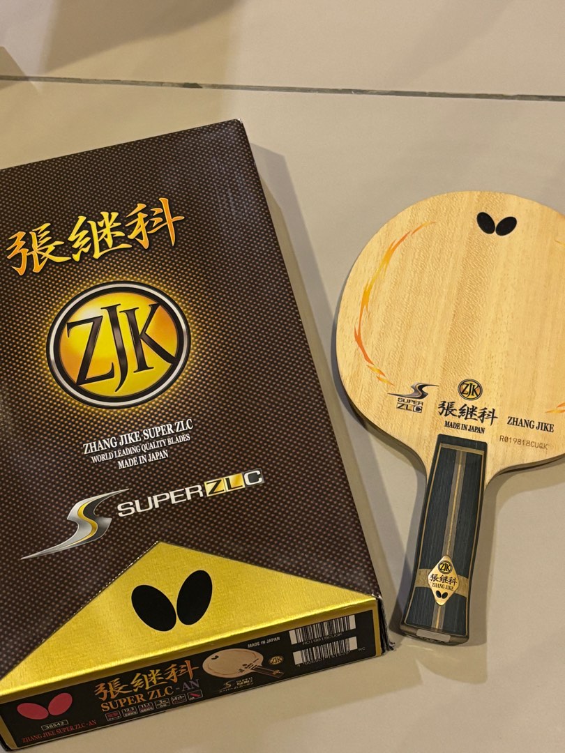 Butterfly Zhang Jike Super ZLC (AN Handle) Ping Pong Table Tennis ...