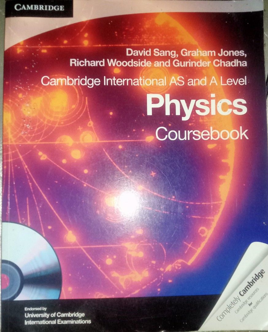 Cambridge International AS Level and A Level Physics Coursebook with CD-ROM (Cambridge ...
