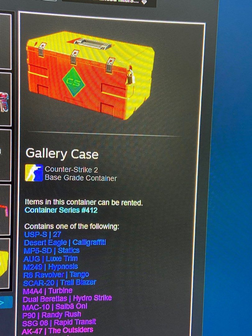 Counter strike csgo2 Gallery case, Video Gaming, Video Games, Others on ...