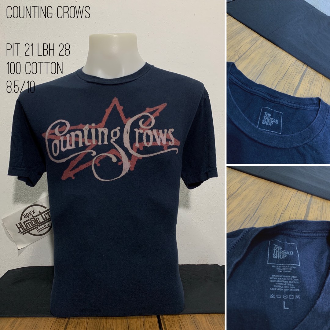 COUNTING CROWS , Men's Fashion, Tops & Sets, Tshirts & Polo Shirts on ...