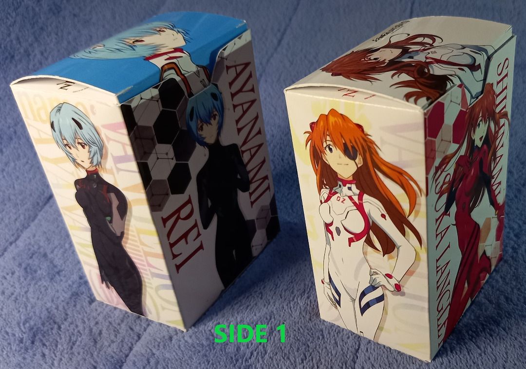 CWT Card Deck Box Neon Genesis Evangelion Asuka Langley Soryuu Rei ...