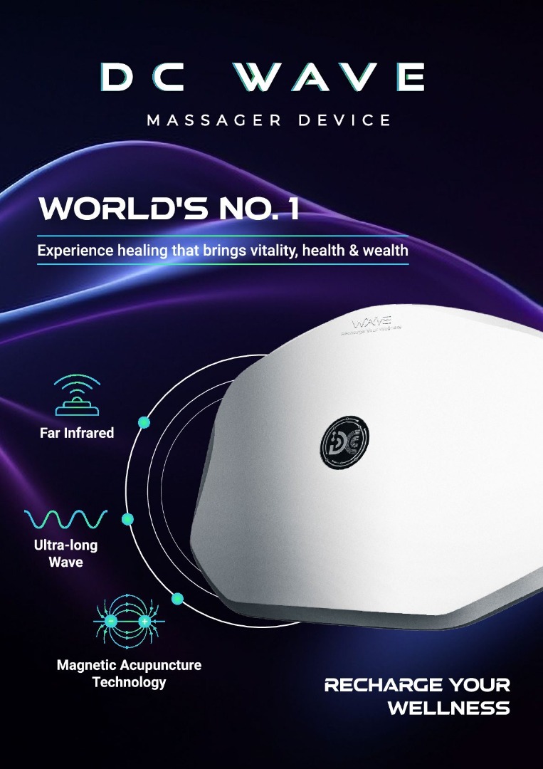 DC Wave Massager health machine - Improve sleep, Beauty & Personal Care ...