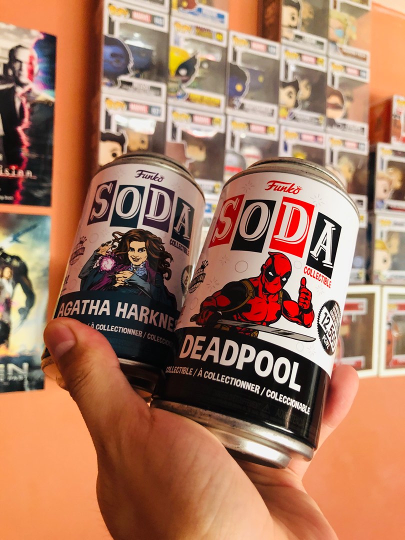 Deadpool & Agatha Harkness Funko Soda for Sale, Hobbies & Toys, Toys ...
