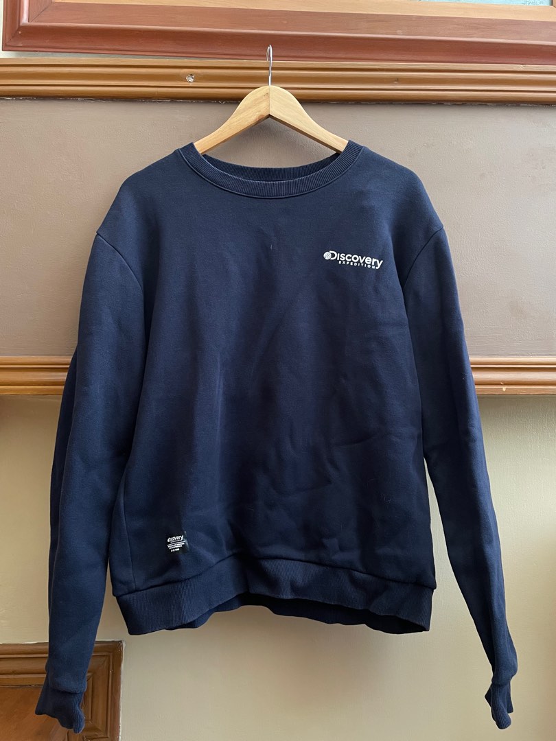 Navy Blue Discovery Expedition Sweater (Kenzo feels), Men's Fashion ...