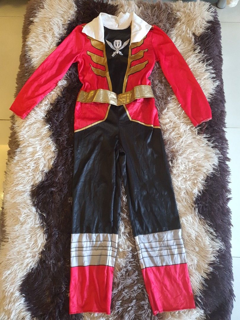 Disguise Saban Super MegaForce Power Rangers Red Ranger Classic Boys ...