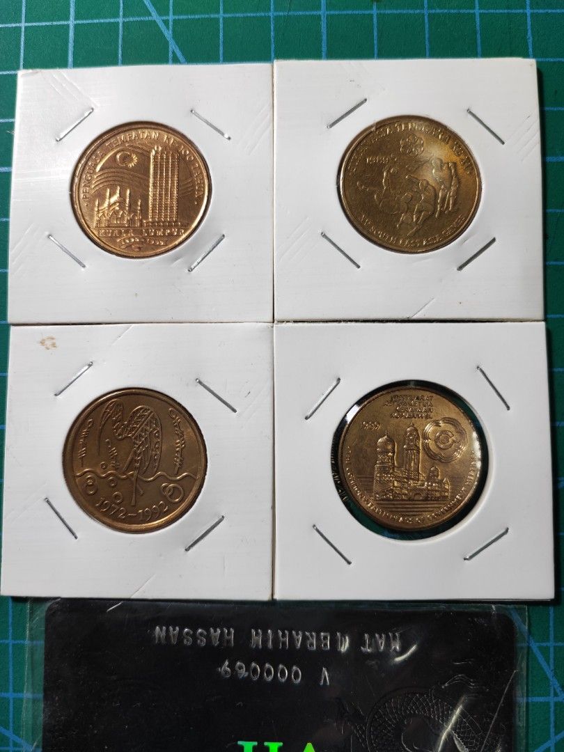 Duit Syiling Rm5 Peringatan Sempena Penguasa Kuala Lumpur/WWF/Mesyuarat ...