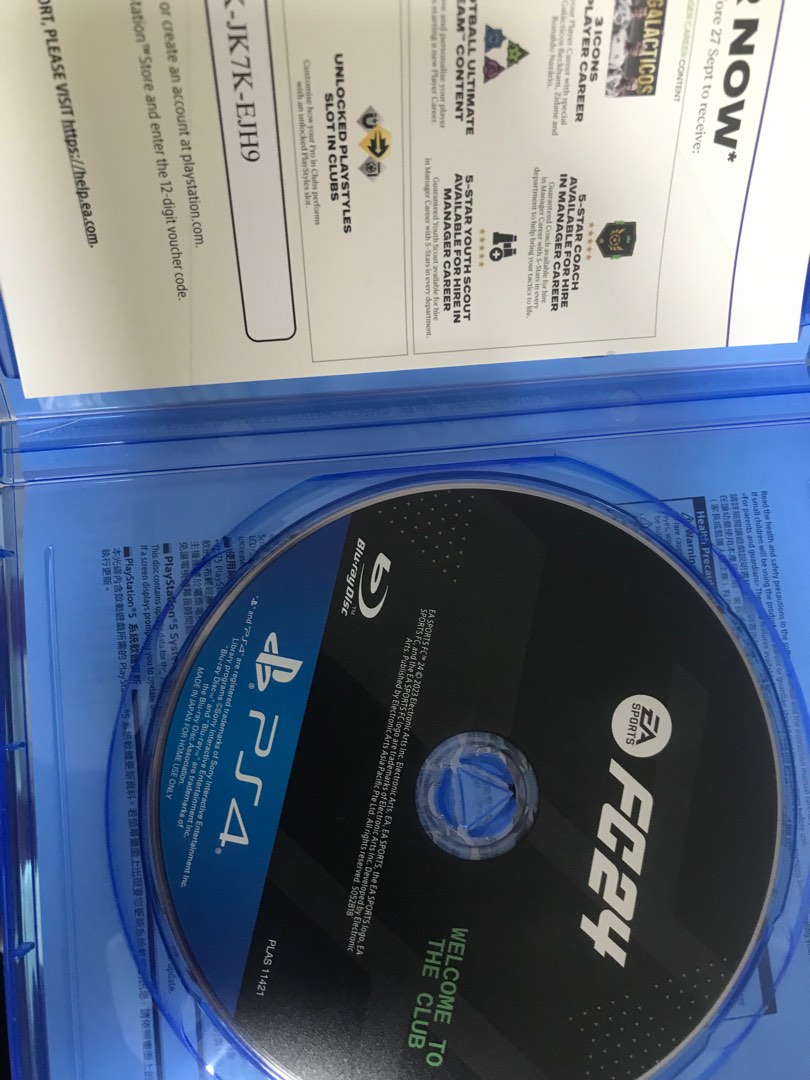 EA FC24 -PS4/PS5 version, Video Gaming, Gaming Accessories, In-Game ...