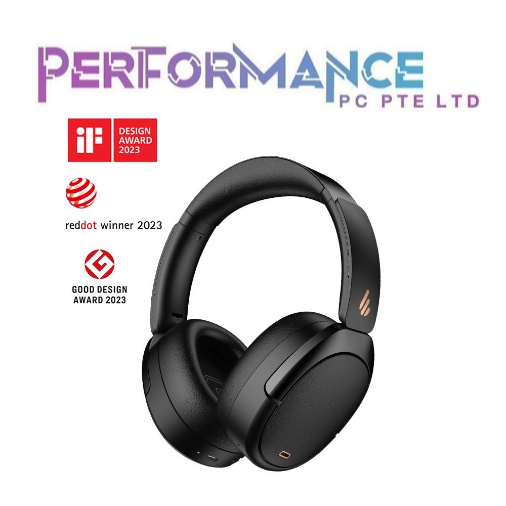 EDIFIER WH950NB ANC HI-RES WIRELESS Black / Ivory OVER-THE-EAR ...