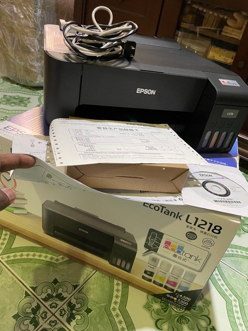 Epson ecotank L1218, Computers & Tech, Printers, Scanners & Copiers on ...