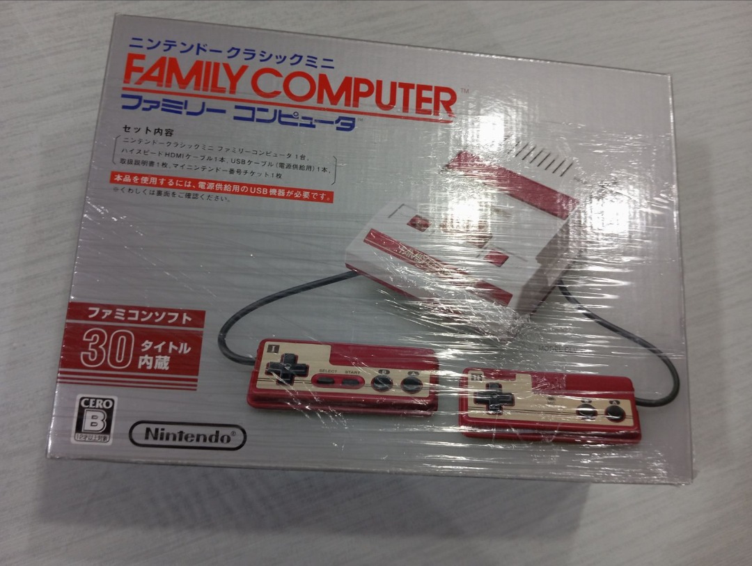 Famicom Mini, Video Gaming, Video Game Consoles, Nintendo on Carousell