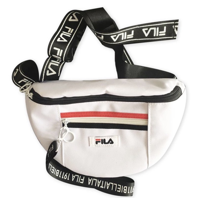 Fila Canvas Sport and Casual Waist Bag Belt Pouch, Men's Fashion, Bags ...