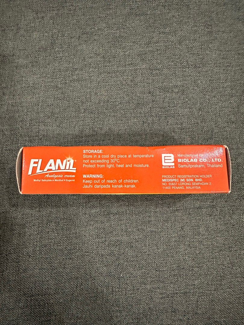 FLANIL Analgesic Cream 30g (exp: 30/08/2026), Sports Equipment, Other ...
