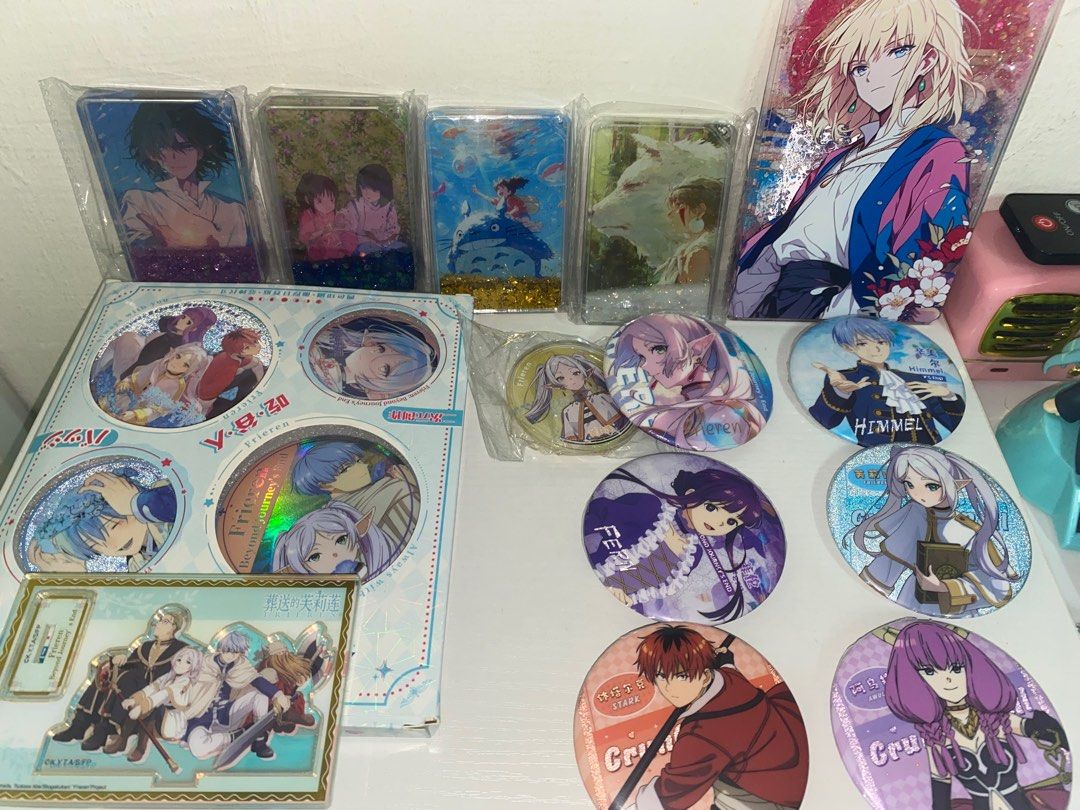 Frieren: Beyond Journey's End Badge/Cards/Laser Stamp/Lomo葬送的芙莉莲 ...