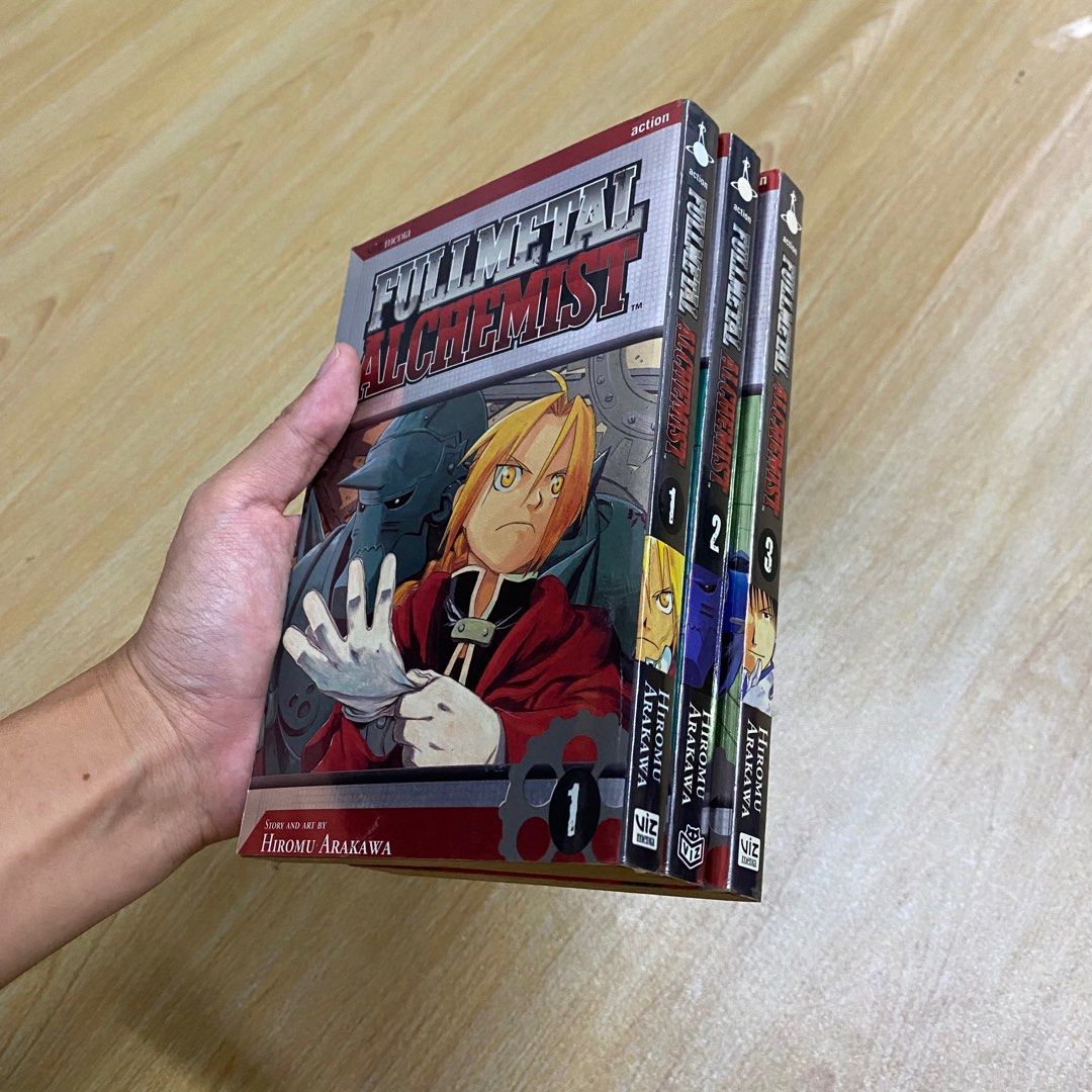 Fullmetal Alchemist Vol 1,2,3, Hobbies & Toys, Books & Magazines ...