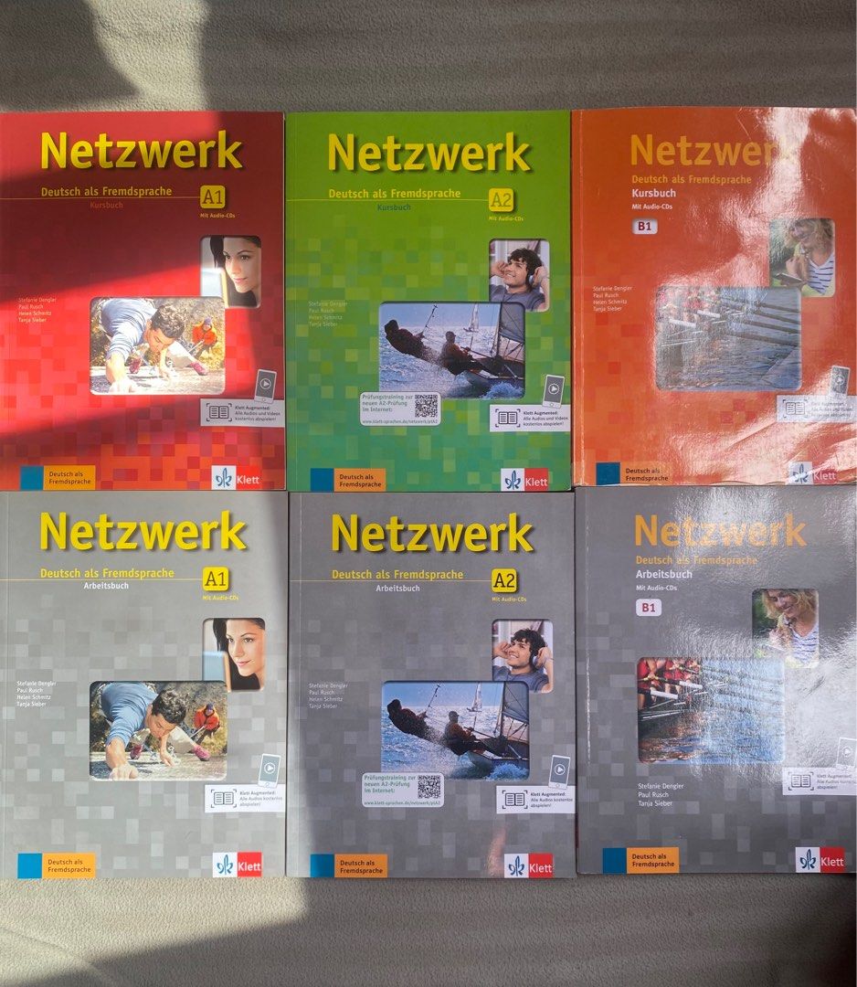 German as Foreign Language Netzwerk Textbook - Great Condition, Hobbies ...