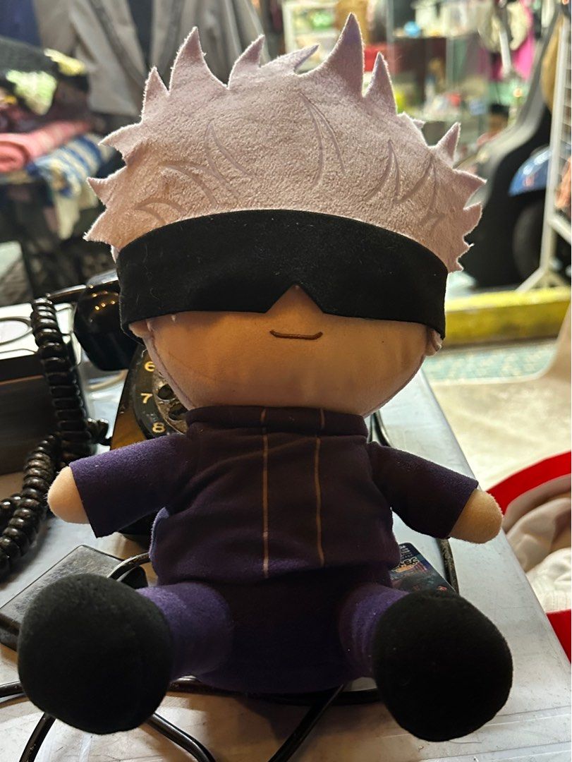 GOJO SATORU SOFT TOY, Hobbies & Toys, Toys & Games on Carousell