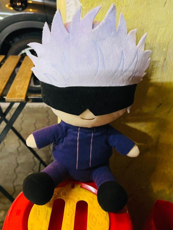GOJO SATORU SOFT TOY, Hobbies & Toys, Toys & Games on Carousell