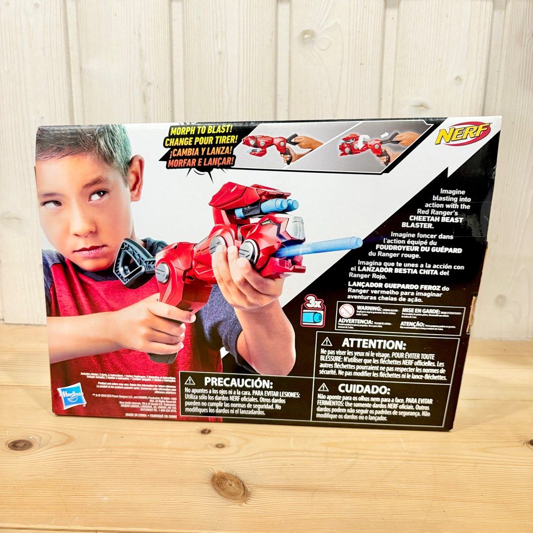 Hasbro Power Rangers Beast Morphers Cheetah Beast Blaster from Power Rangers TV Show - Power ...