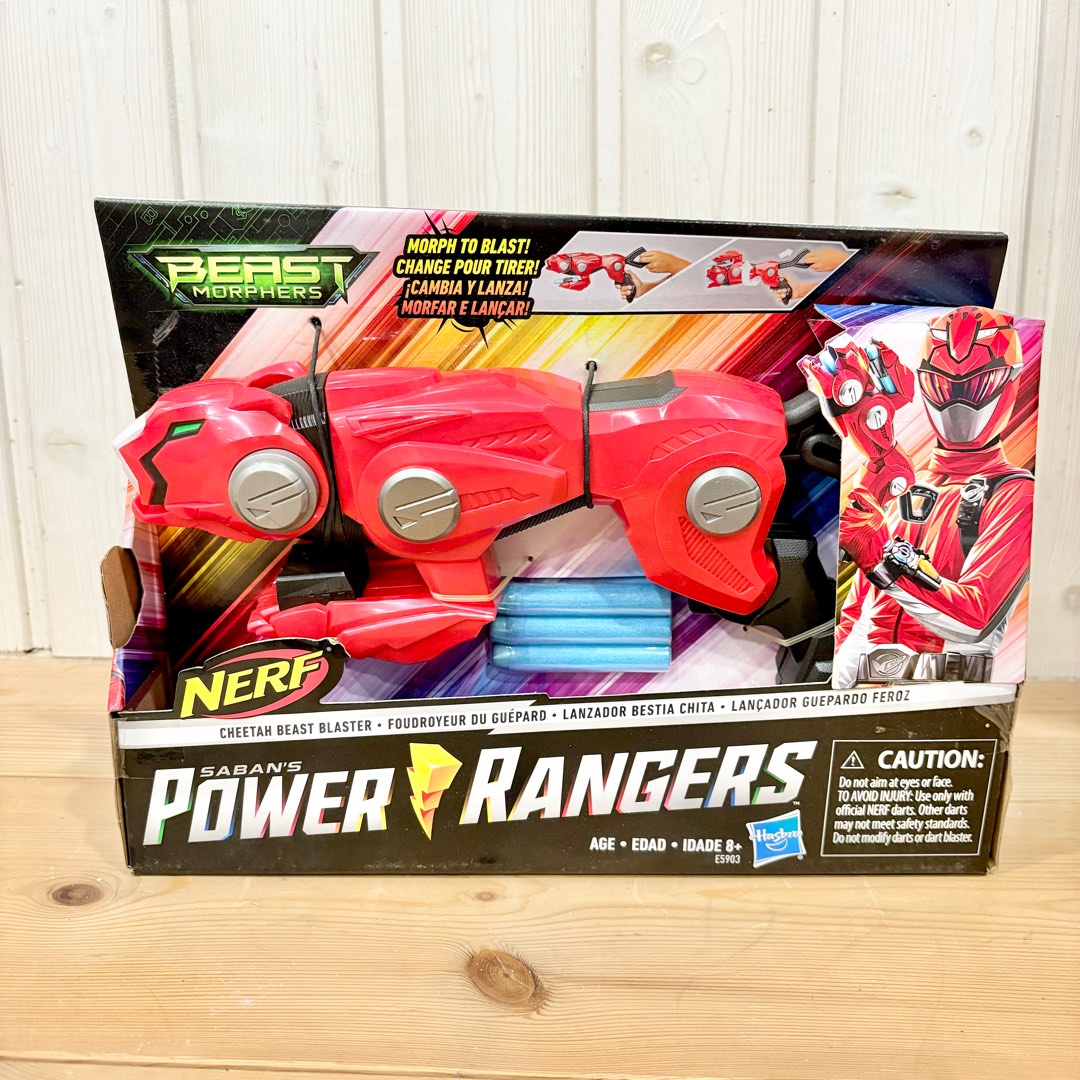 Hasbro Power Rangers Beast Morphers Cheetah Beast Blaster from Power Rangers TV Show - Power ...