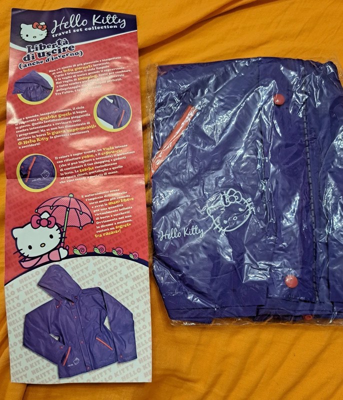 Hello Kitty Raincoat, Women's Fashion, Coats, Jackets and Outerwear on ...