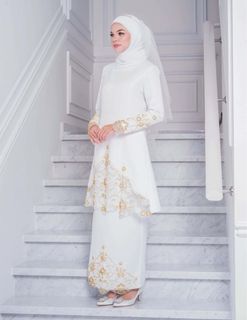 Hijabistahub Kurung, Women's Fashion, Muslimah Fashion, Baju Kurung ...