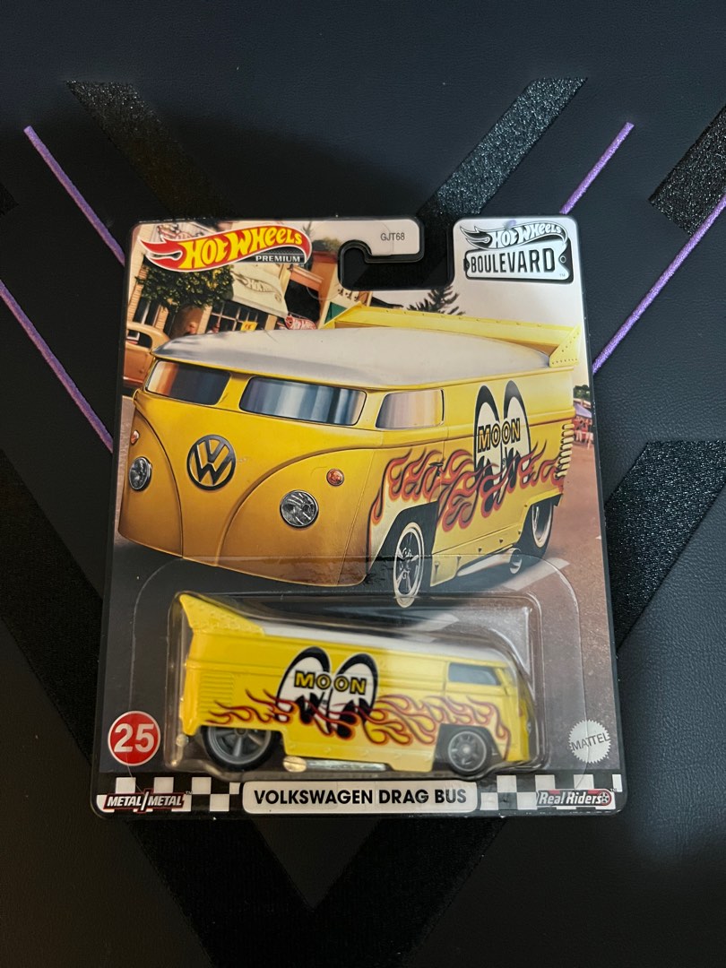 Hotwheels Volkswagen Drag Bus Moon Eyes, Hobbies & Toys, Toys & Games ...