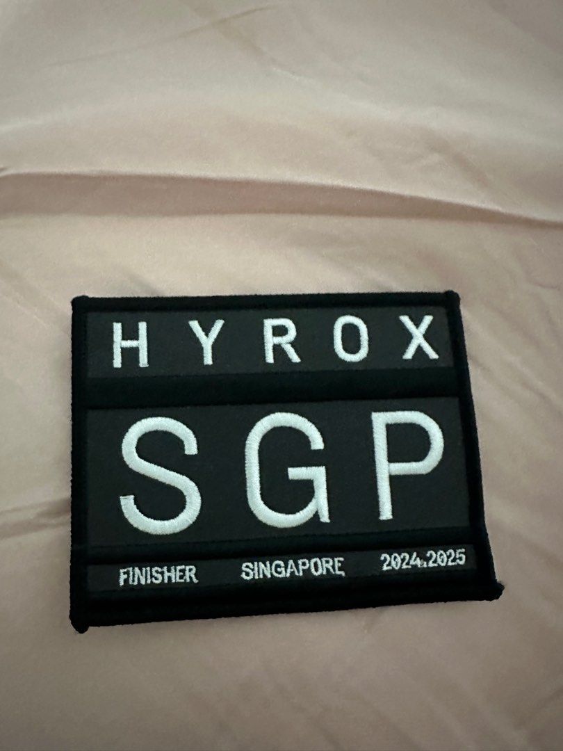 HYROX FINISHER TAG, Sports Equipment, Other Sports Equipment and ...