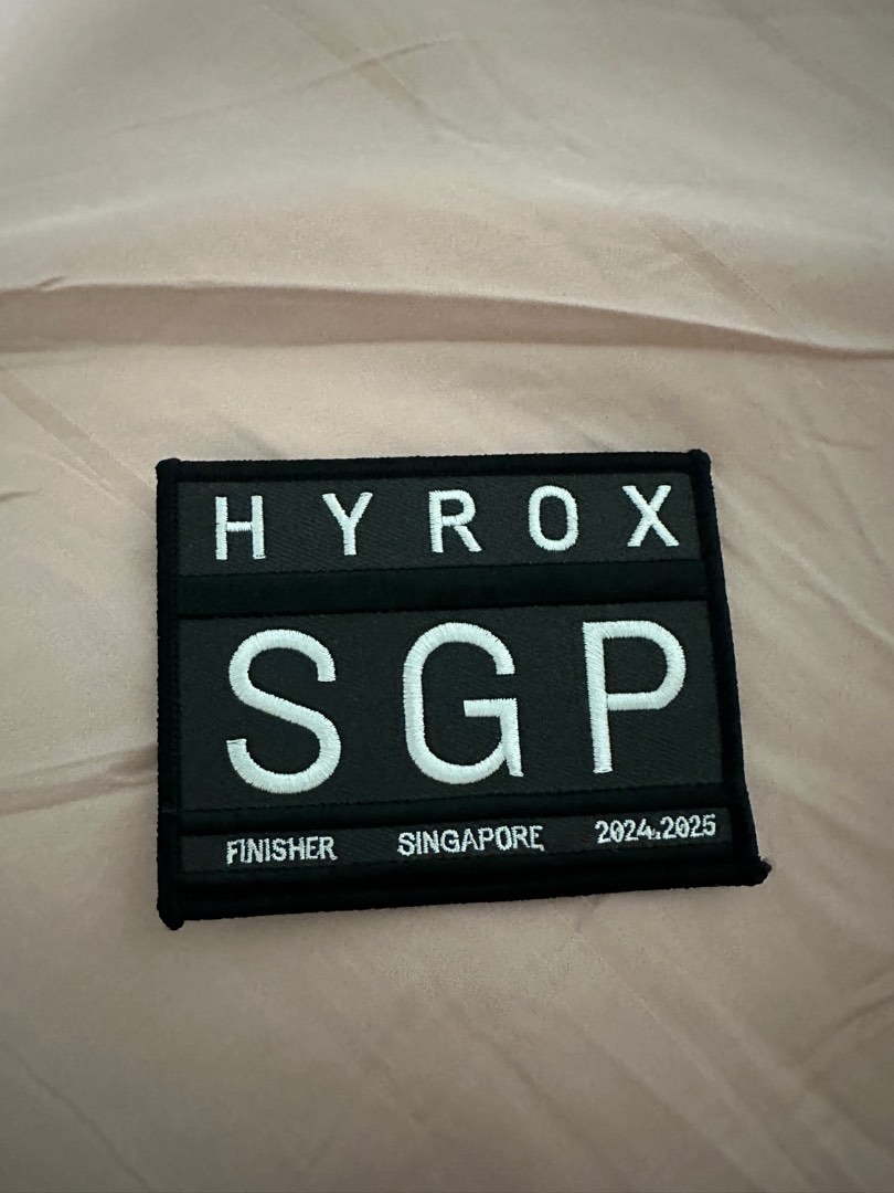 HYROX FINISHER TAG, Sports Equipment, Other Sports Equipment and ...