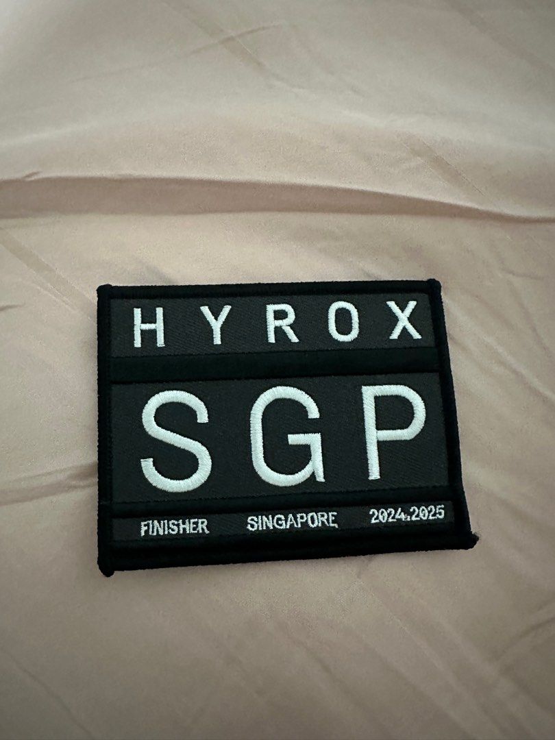 HYROX FINISHER TAG, Sports Equipment, Other Sports Equipment and ...