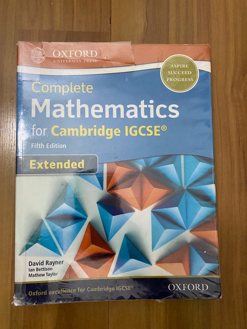 Igcse Maths Extended Textbook Hobbies And Toys Books And Magazines Textbooks On Carousell