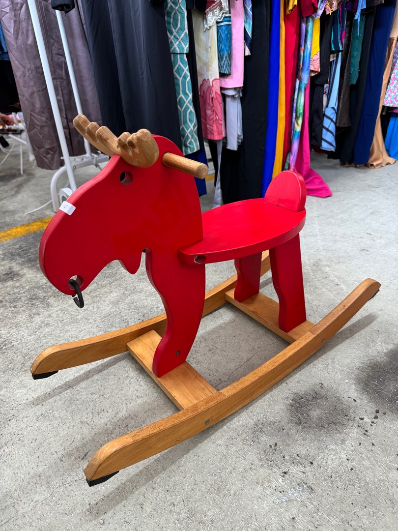 IKEA ROCKING MOOSE, Hobbies & Toys, Toys & Games on Carousell