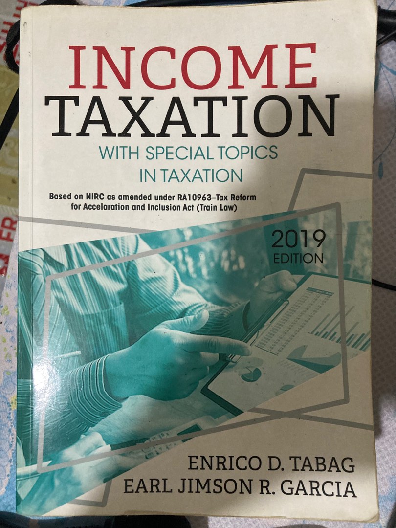 Income Taxation book, Hobbies & Toys, Books & Magazines, Textbooks on ...