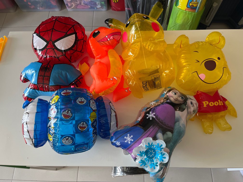 Inflatable Doraemon / Pikachu / Elsa / Winnie The Pooh / Dragonite ...