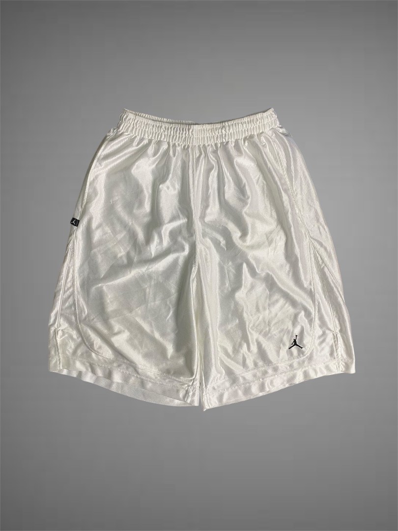 Jordan Nike Rare White Basketball Dazzle Short, Men's Fashion, Bottoms ...