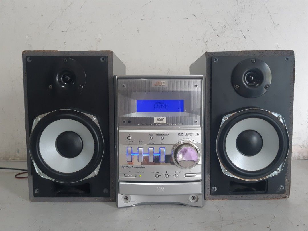 JVC Micro Hi-Fi UX-GD6 good condition all Functions 0182308297, Audio ...