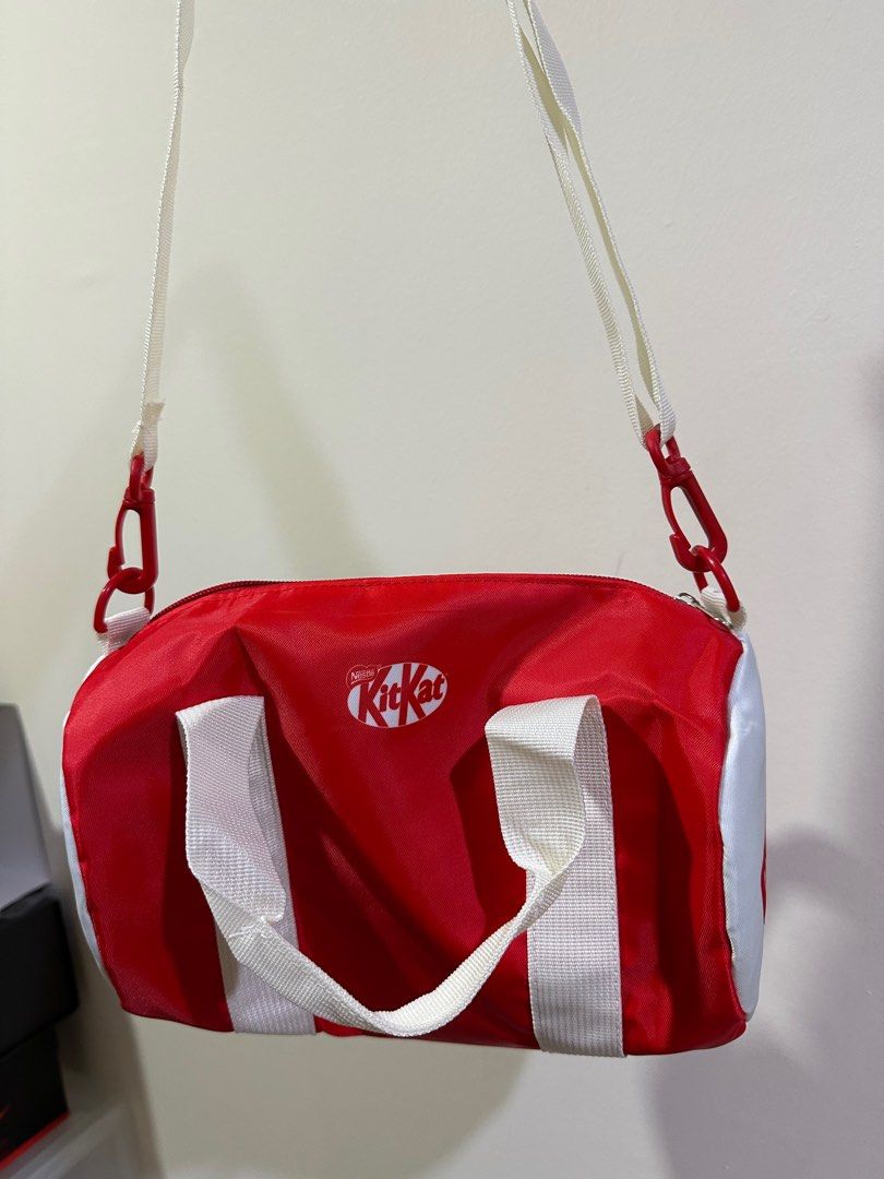 Kit Kat duffle bag, Women's Fashion, Bags & Wallets, Shoulder Bags on ...