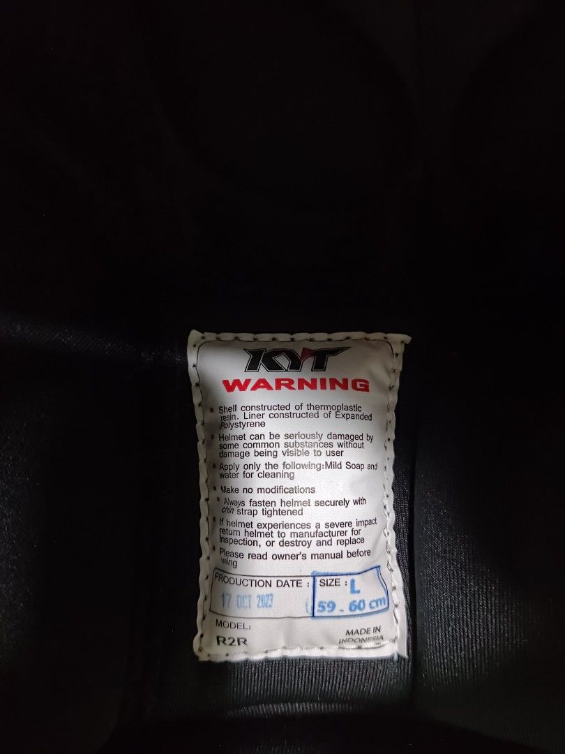 KYT R2R PRO Full Face (Limited Edition), Sports Equipment, Other Sports ...