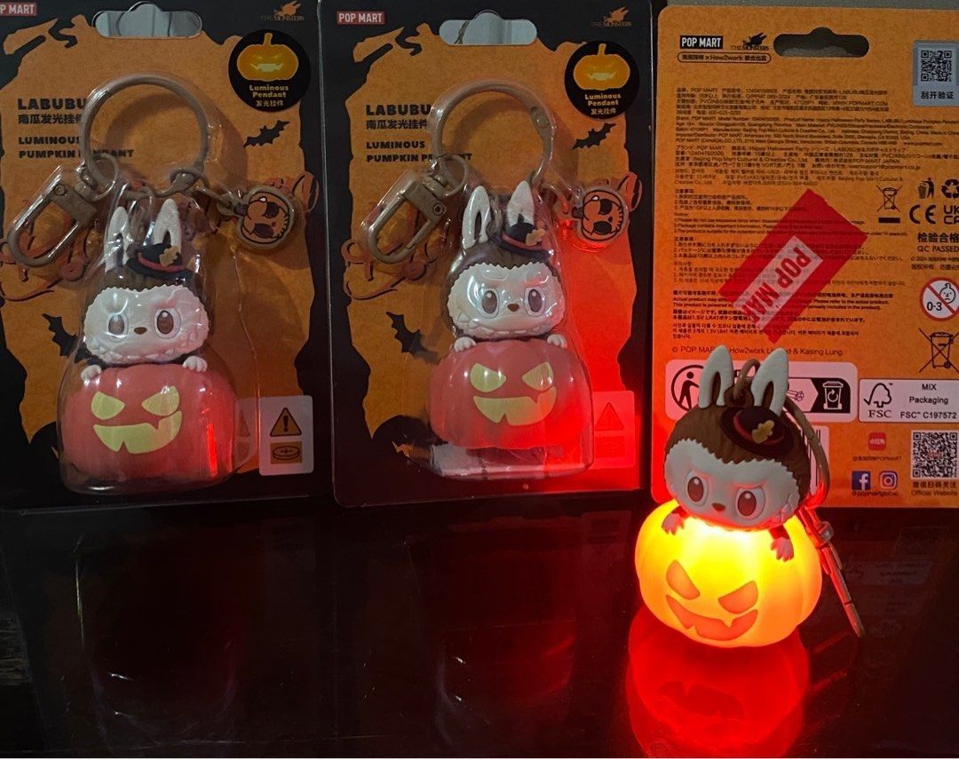Labubu Halloween Ganci Keychain 100% Original Pop Mart Indonesia SNI ...