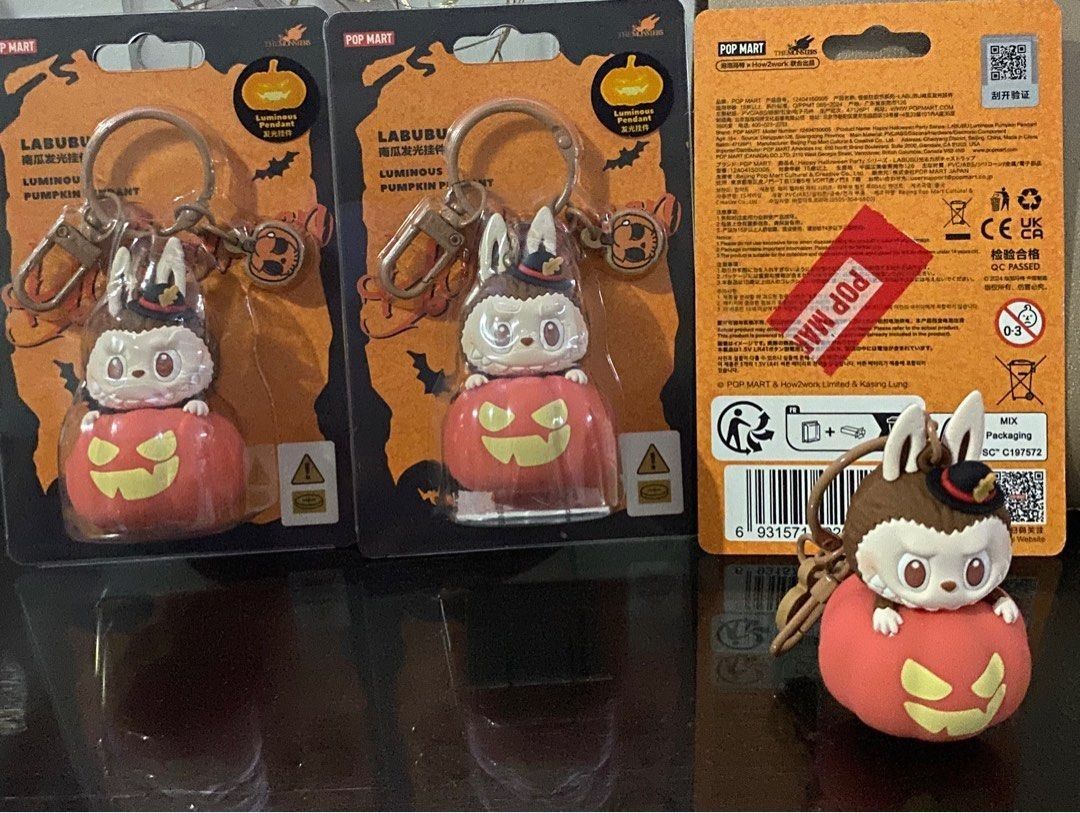 Labubu Halloween Ganci Keychain 100% Original Pop Mart Indonesia SNI ...