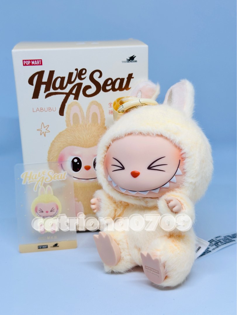 Labubu Have a seat - Sisi, Hobbies & Toys, Toys & Games on Carousell