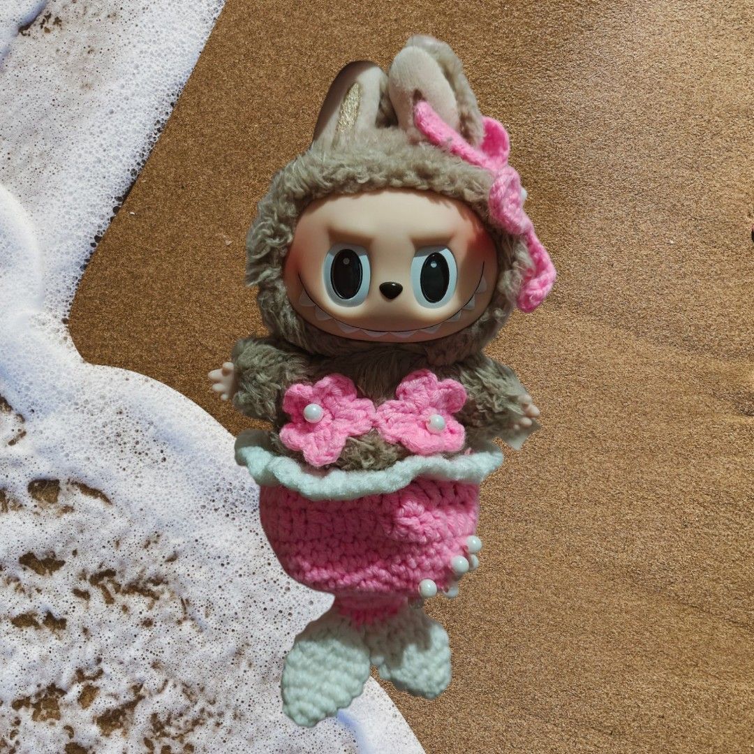 Labubu mermaid outfit set, Hobbies & Toys, Stationary & Craft, Handmade ...