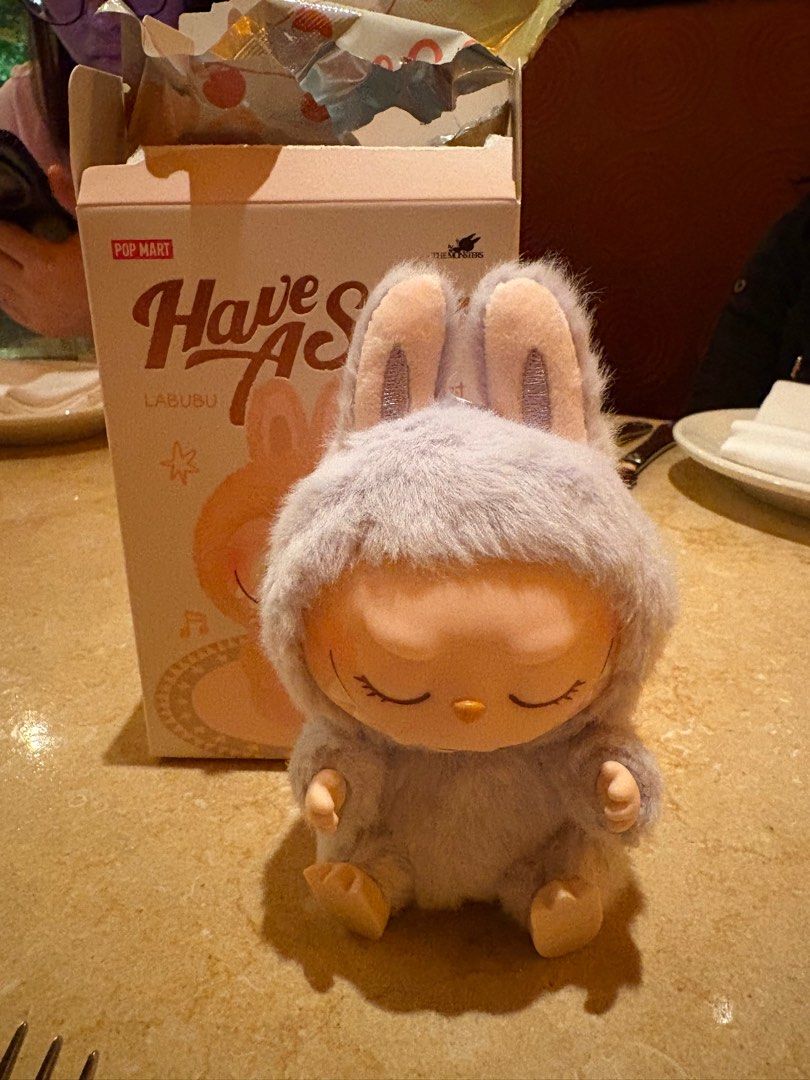 Labubu take a seat zizi, Hobbies & Toys, Toys & Games on Carousell