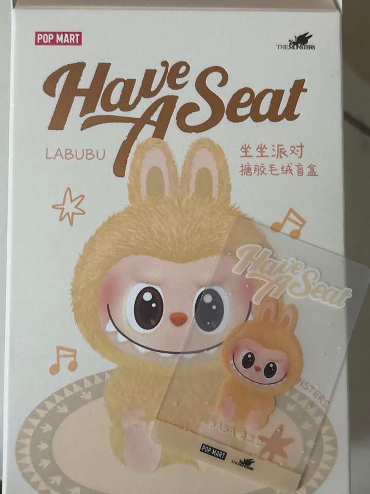 Labubu V2 Baba, Hobbies & Toys, Toys & Games on Carousell