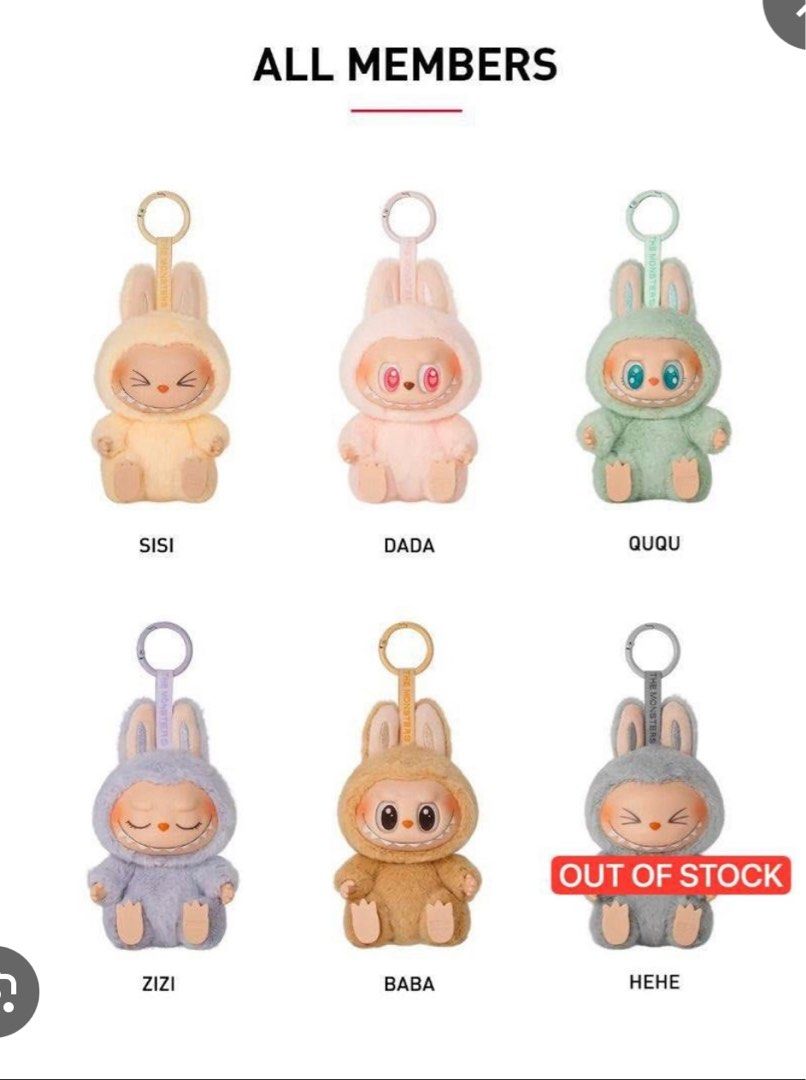 Labubu V2 Zizi, Hobbies & Toys, Toys & Games on Carousell
