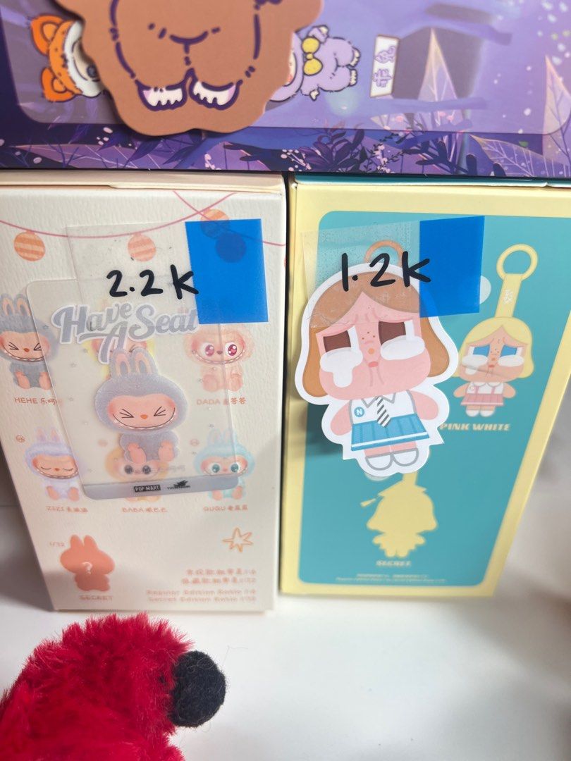 Labubu Version 2 Have s seat Liila Zoo, Hobbies & Toys, Toys & Games on ...