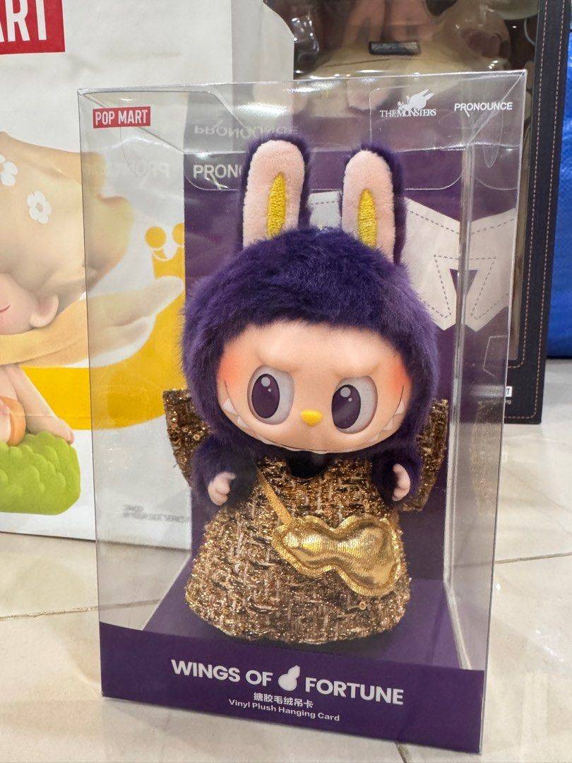 labubu wing of fortune, Hobbies & Toys, Toys & Games on Carousell