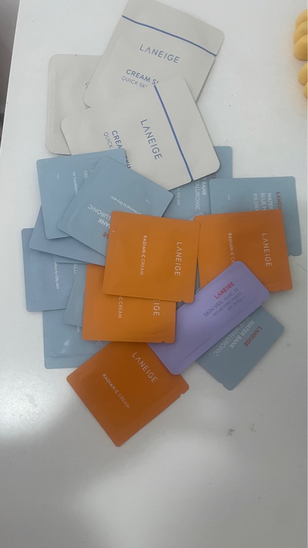 Laneige Samples, Beauty & Personal Care, Face, Face Care on Carousell