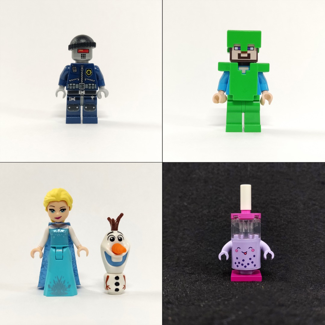 LEGO Mini Figures @ RM 10 Each --- Frozen Elsa + Olaf, Robo Swat ...